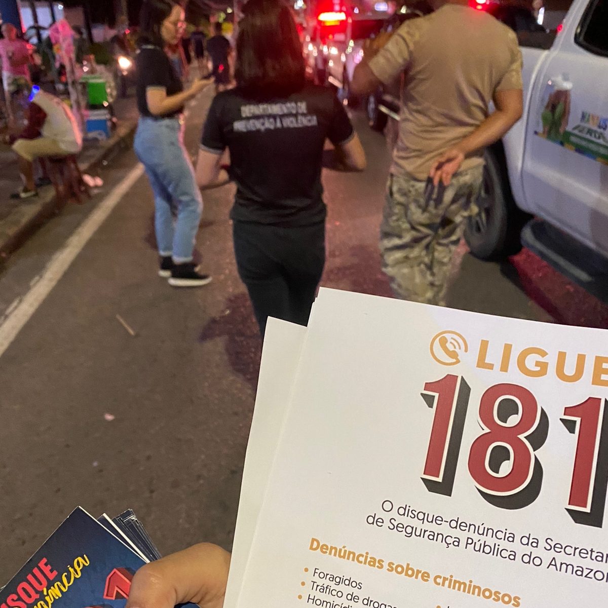 Carnaval na Floresta: DPV e 181 realizam ação durante fiscalizações do ...